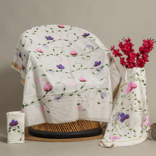 Buy Premium Maheshwari Silk Suit Set Online – Yuvi style